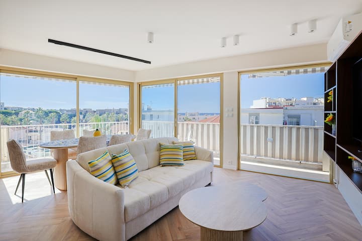 L'alina - Balcony - 6 People - Sea View - Antibes