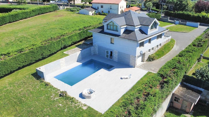 Villa Santander | Piscina | Jacuzzi | Bbq | Wifi - Cantabria
