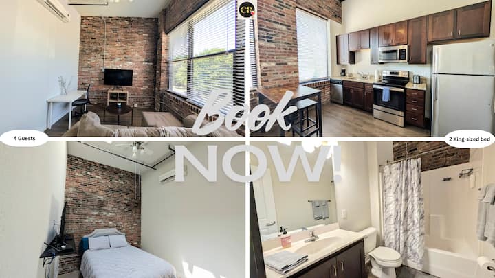 Vagabond 2bed/2bath Suite- W/d– Near Bjc&slu (206) - セントルイス, MO