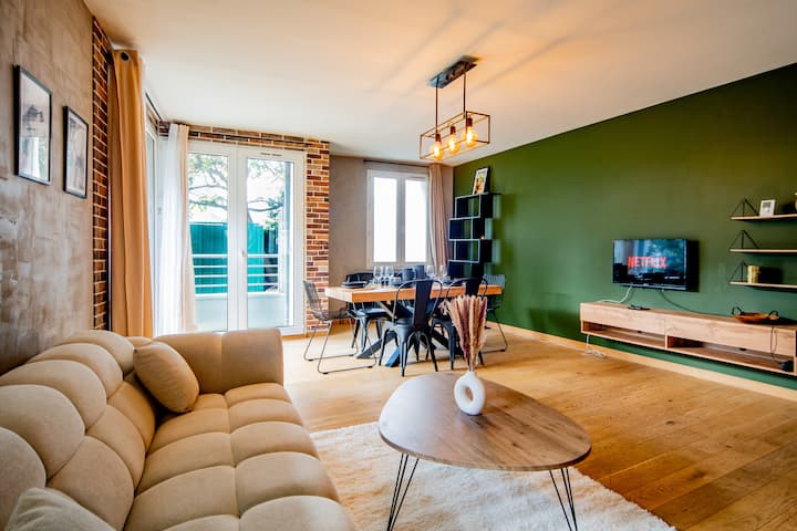 L'industriel - Proche Hôpital - Parking - Balcon - Tours