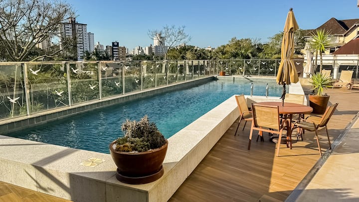 Lindo Loft, Vila Germânica A Poucos Passos, Curta! - Blumenau