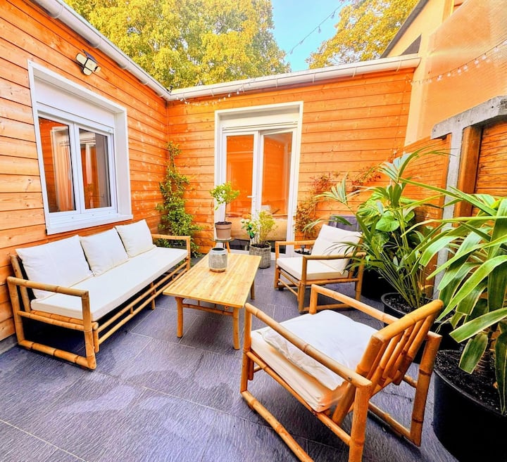 Maison Bohème Au Jardin Secret - Lille