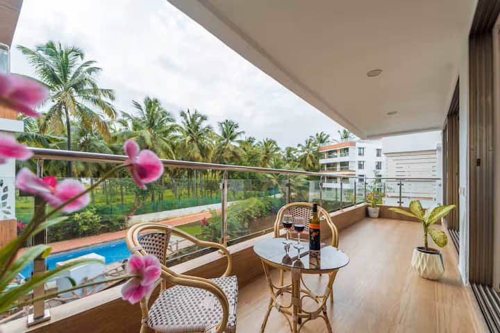 4bhk Luxurious Villa With Terrace In Anjuna - Anjuna