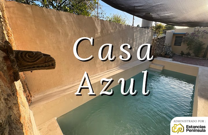 Casa Azul/piscina/4 Personas - Mérida