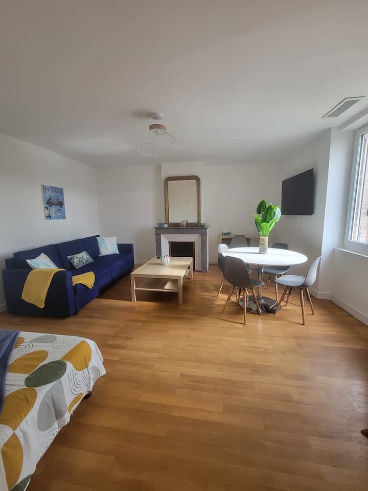 Maison 1898 – Jardin Haut Clim/parking - Blan