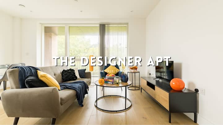 Designer 2br W/ Balcony | Maida Vale - Clapham Town - London