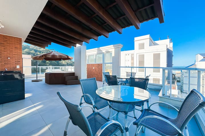 Palmas – Cobertura C/ Jacuzzi E Vista Mar! 0480 - Governador Celso Ramos