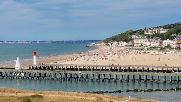 Appartement Calme Avec Vue Mer - Deauville