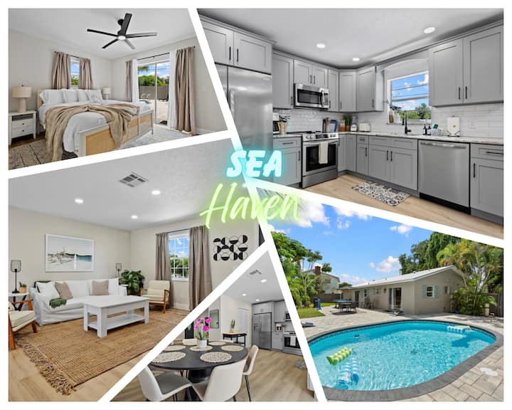 Sea Haven | Poolside Paradise Near Beach - Stuart, FL