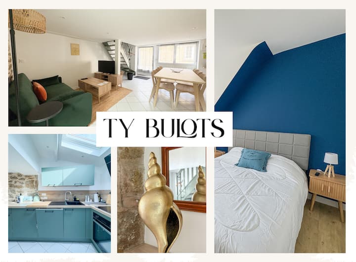 Ty Bulots - Maison De Charme à Deux Pas Des Plages - Saint-Jacut-de-la-Mer