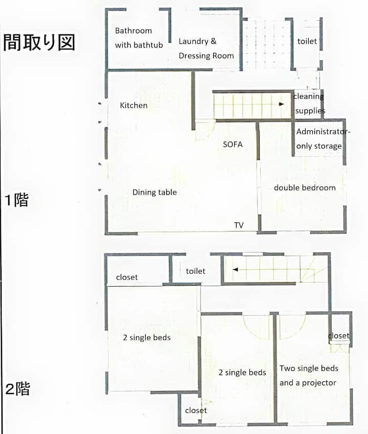 Nikko Entire 4br Big Home | Pets Ok | 2 Parking - Nikko