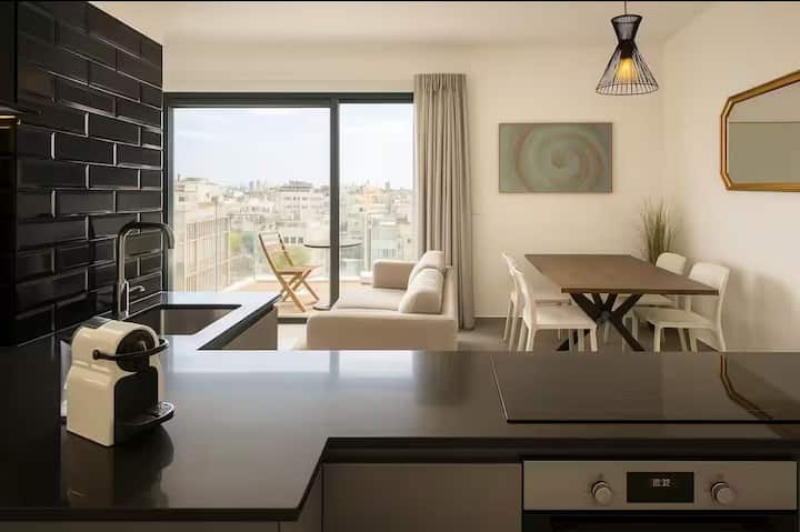 Modern Florentin Gem-7th Floor With Balcony&shelte - Tel Aviv-Yafo