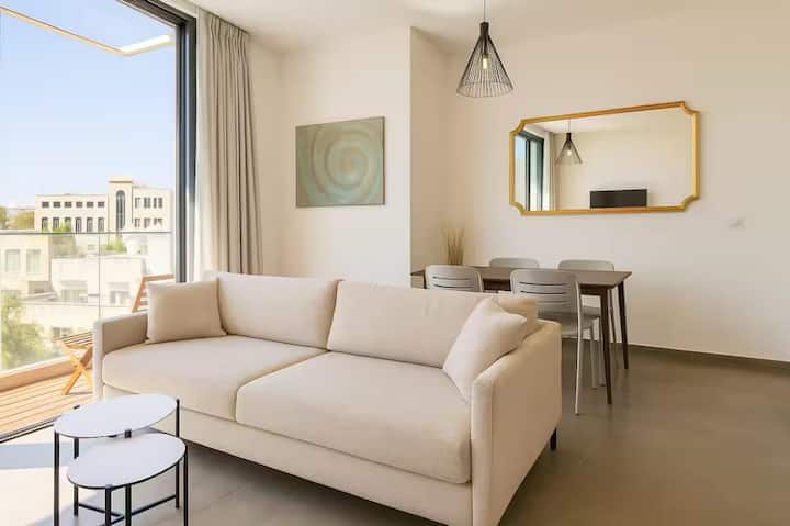 Modern Florentin Gem-7th Floor With Balcony&shelte - Tel-Aviv