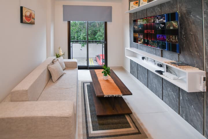 Cozy 1br + Desk, Pool & Terrace - Asunción