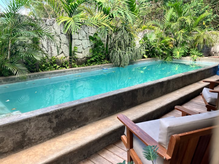 Beautiful 1 Bed Apartment With Pool - Casa Xunan - Mexico