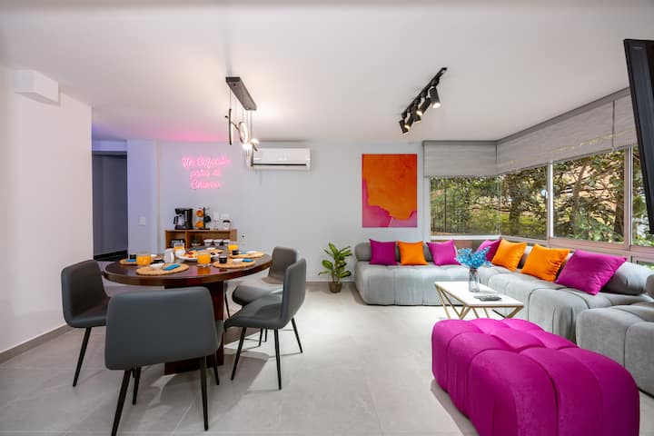 Poblado Provenza-lleras - 4 In-suite Bathrooms Ac - Medellín