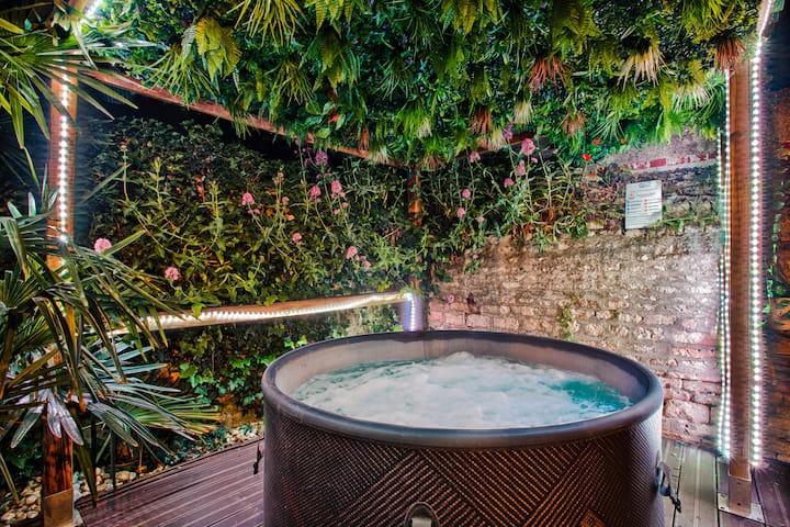 Appartement Jacuzzi - Centre-ville - Jardin - Caen