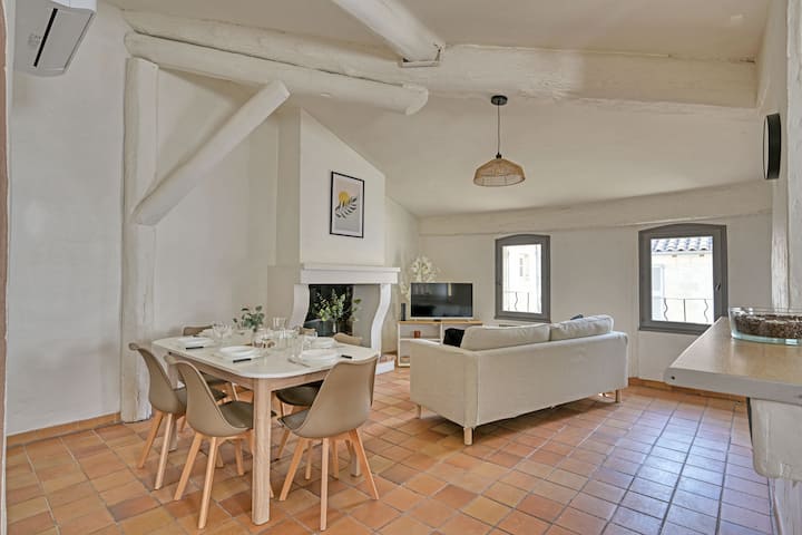 Le Farouche - Patio - Clim & Wi-fi - 3 Chambres - Avignon
