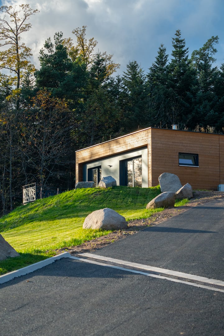 Domaine De Haslach - Ecolodge Neuf 2/4 Personnes - Munster, France