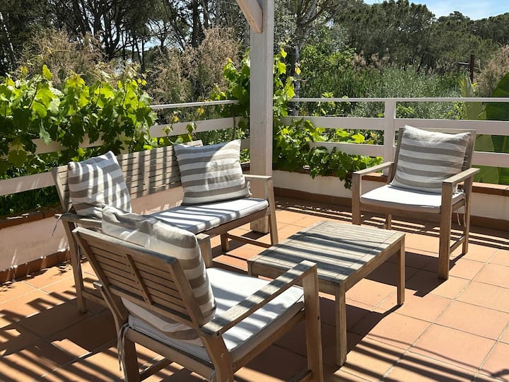 Villa Emilia, Maison De Plage, Piscine Et Jardin - Sant Pere Pescador