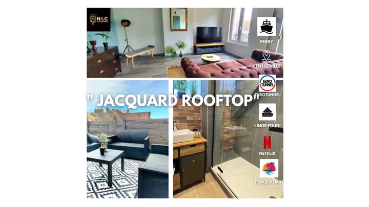 *Le Jacquard Rooftop Duplex Spacieux Calais Centre - Calais