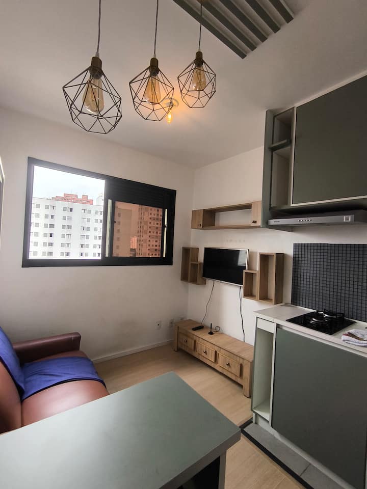 Studio 500'metrô - 25 De Março | Brás | Liberdade - Liberdade