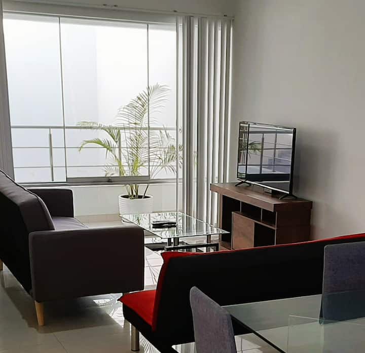 274* | Flat Moderno Y Céntrico 2 Hab/6 Pers - Ica