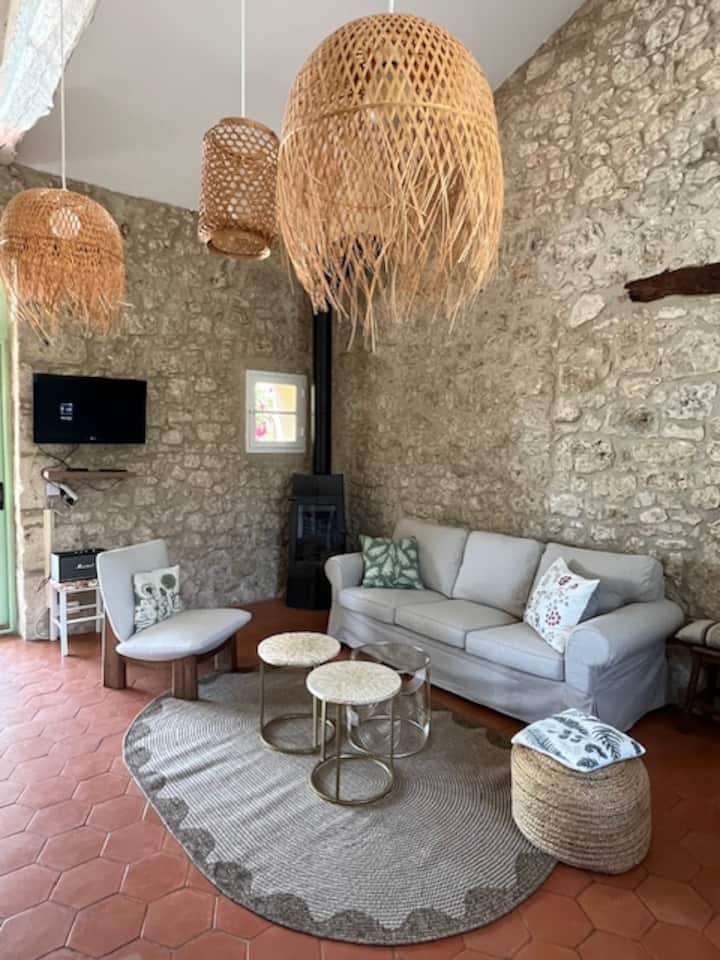 Gîte 4/5 Pers Vignoble Verdots - Bergerac