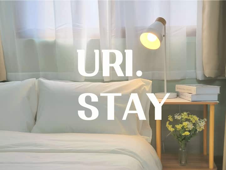 New#2호선 신정네거리역5분#짐보관#홍대#명동#sinjeong Negeori Stn#공항 - 하안3동