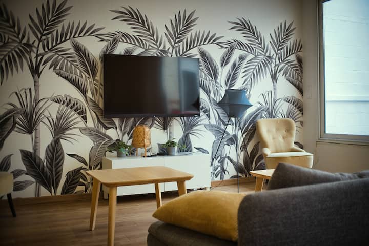 Chambres 20m2, Sdb Pv, Centre, Wifi, Appart 160m2 - Mouscron