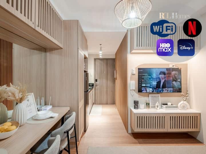 Bright & Cozy 1br | Fresh Interiors | Central Spot - Pasig