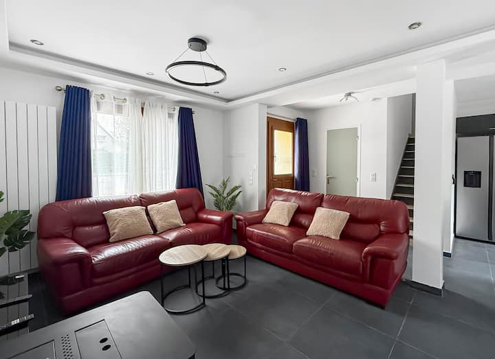 Maison Zen 4 Ch. Près Cdg - Jardin & Parking Privé - Parc Astérix