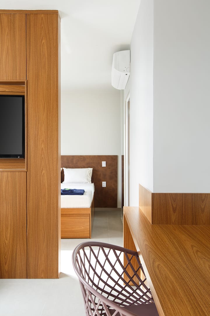 Studio Com Ar Cond. E Vaga De Garagem No Sta Lúcia - Belo Horizonte