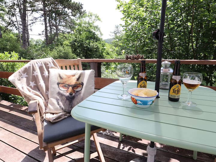 La Cabane Des Artistes 2: Calme, Confort, Sérénité - Hastiere