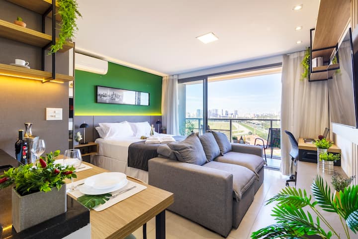 Amazing View, Pool, Ac, Gym| Brazilian Corner - São Paulo