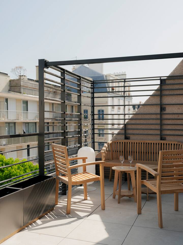 Edgar Suites Levallois - Anatole - 4 Br / Terrasse - Levallois-Perret