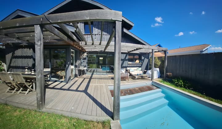 Villa Familiale Calme, Spacieuse Et Lumineuse - Arcachon