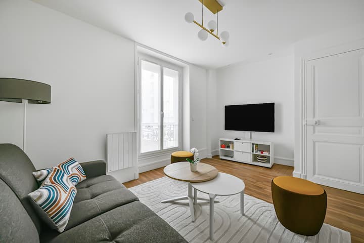 Appartement Rénové Et Calme Près De Montparnasse - Paryż