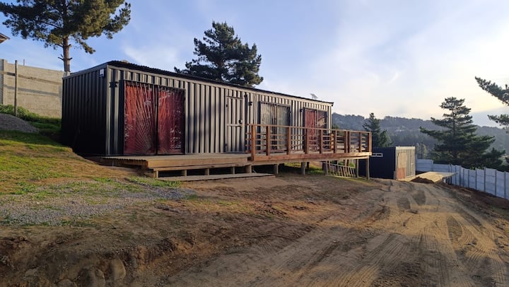 Cabaña <Suecia> Vista Hermosa - Valparaíso