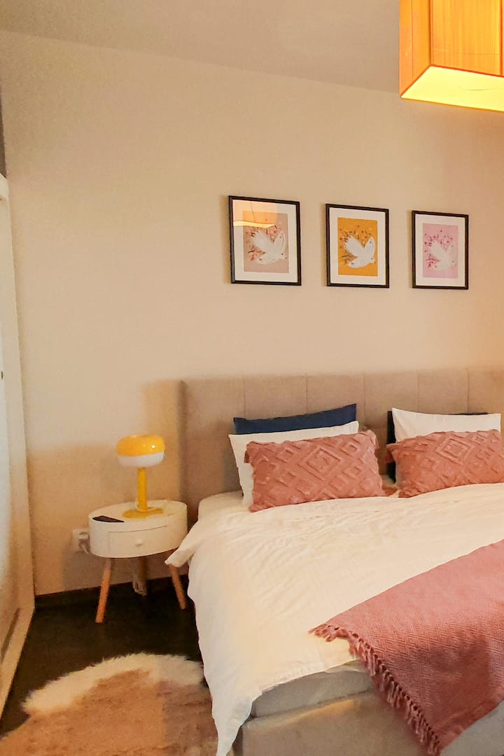 Blvd Panorama. Private Studio Apartment, King Bed - Timișoara