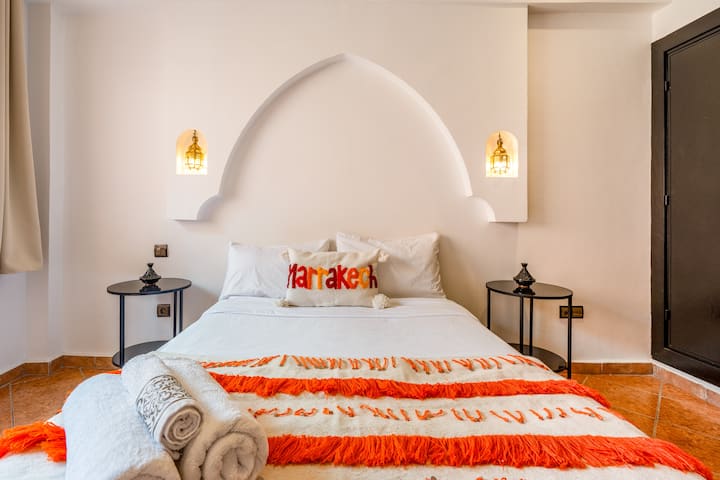 Coeur De Gueliz, Piscine, 100m2. - Marrakech