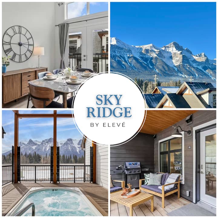 Retreat By Banff Gate- Hot Tub, View, Free Parking - Canmore