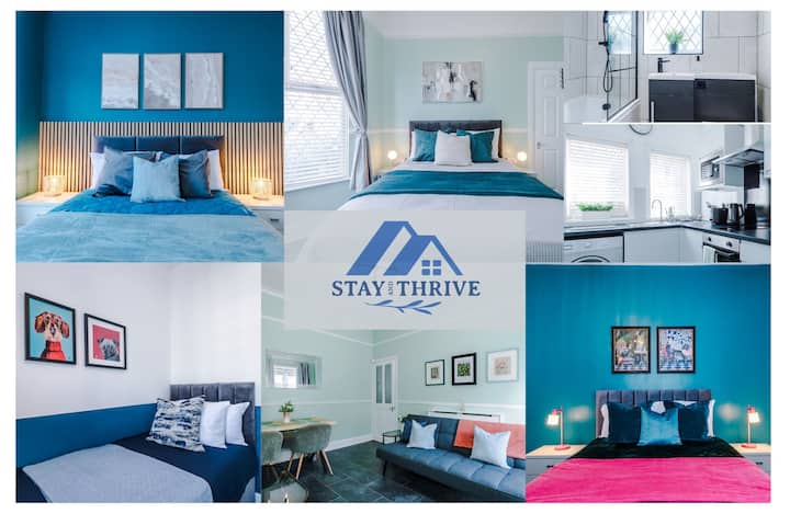 Spacious House With 4 Bedrooms For Groups- Parking - イギリス リバプール