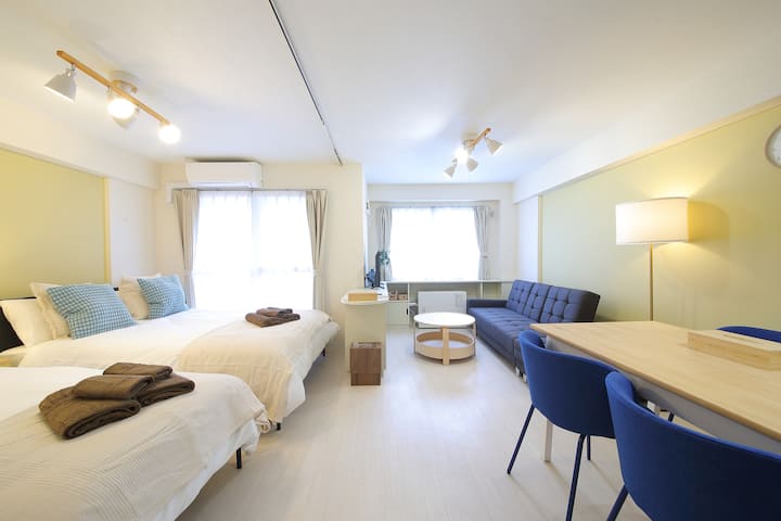 札幌観光に便利｜有名ラーメン店が近い｜Wi-fi完備｜506 - Sapporo