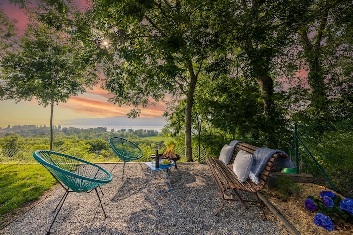 Blue Villa | Brasero & Vue Imprenable Sur Le Lac - Yvonand