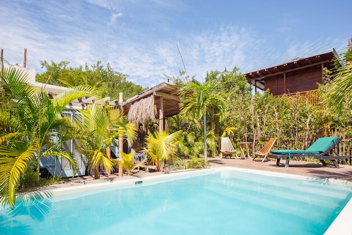 Villa Con Piscina Privada Y Playa A 200m - Isla Holbox