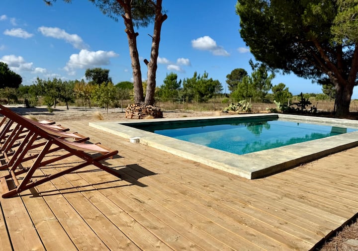 Two Bedroom Design House With Pool - Melides