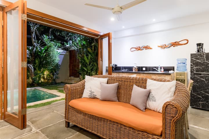 Bamboo, 1-br Villa, Private Swimming Pool - Sanur