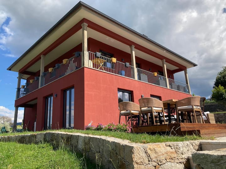 Casa Pôr Do Sol- Villa Avec Vue Sur La Lima - Ponte da Barca