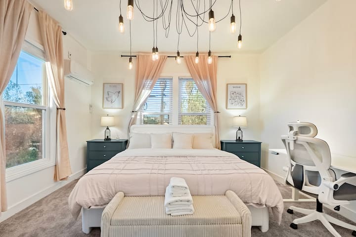 Stunning Private 1b Unit Kingsize Bed &Sofa Bed Ac - San Jose, CA